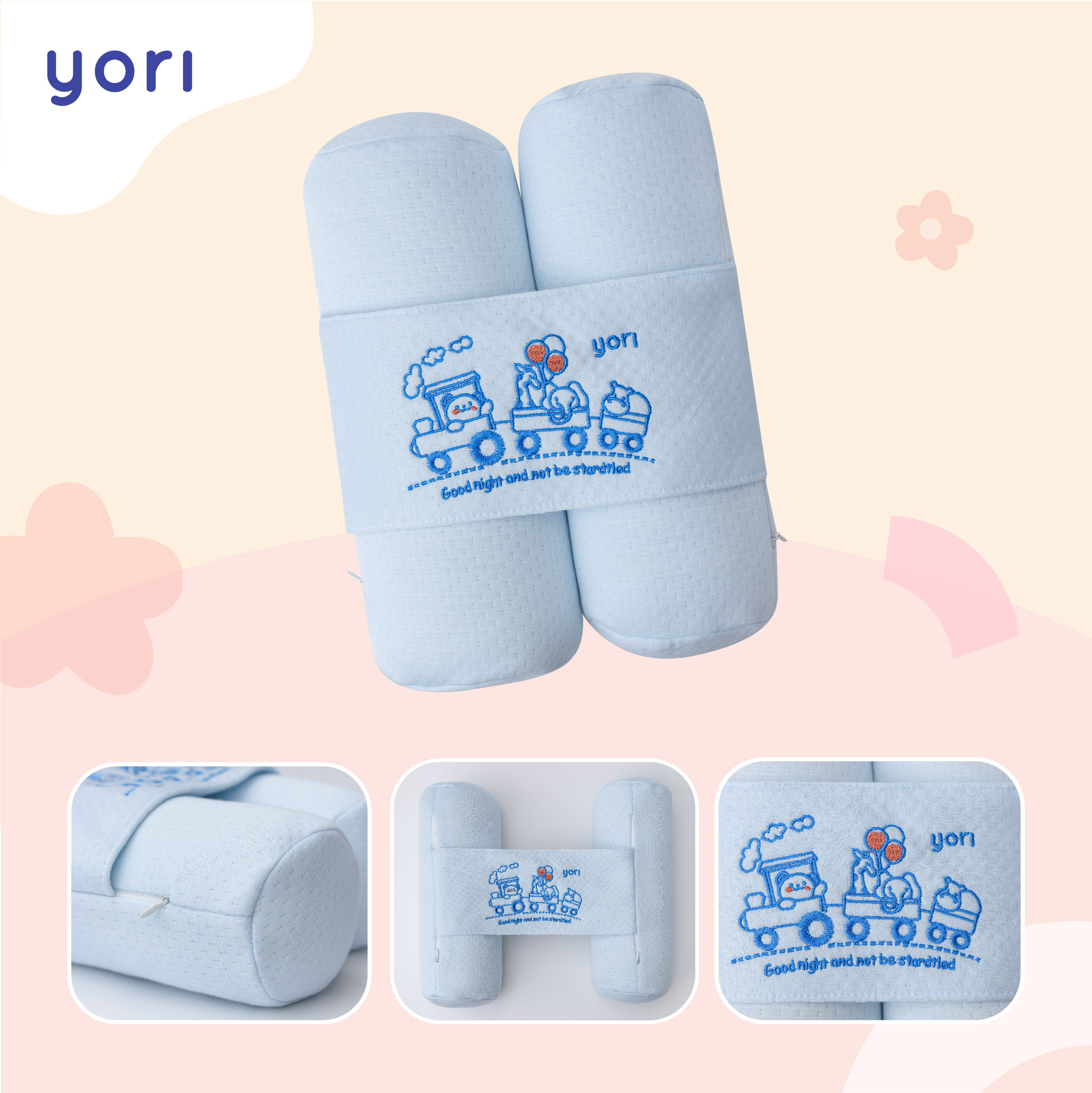 GỐI CHẶN CHO BÉ SƠ SINH YORI - Yori